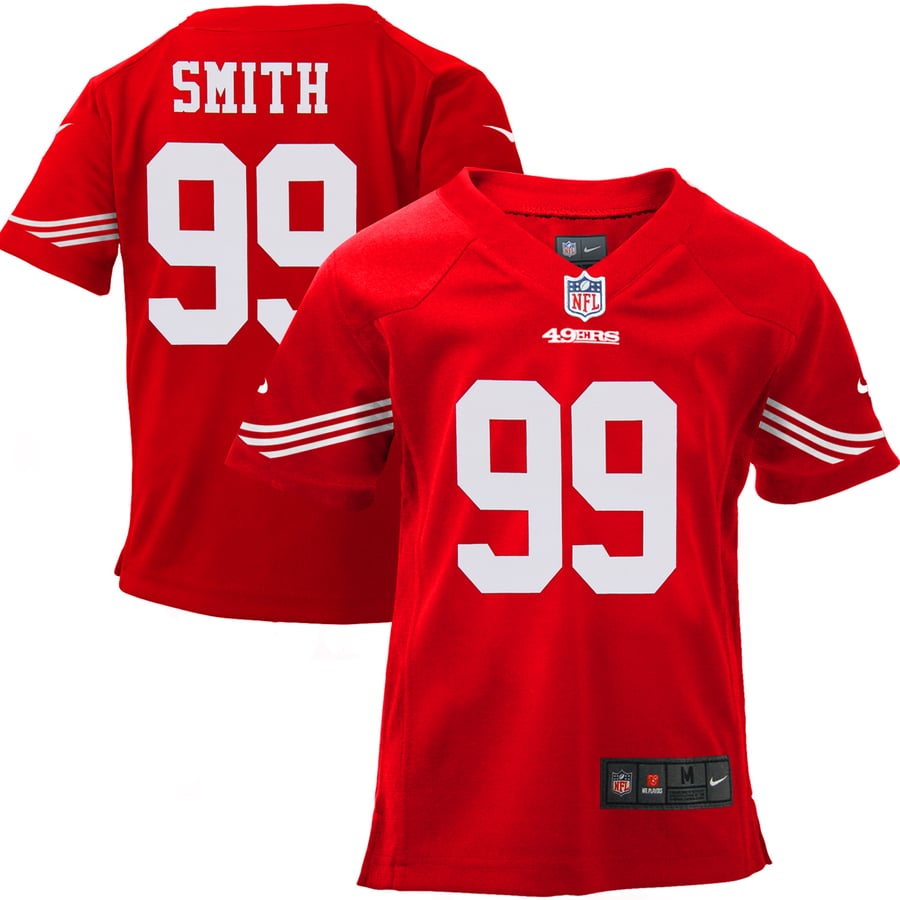 Nike Aldon Smith San Francisco 49ers Infant Scarlet Team Color Game Jersey
