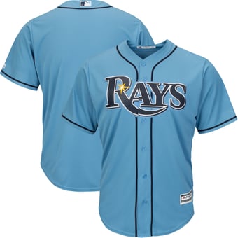Majestic Evan Longoria Tampa Bay Rays Alternate Light Blue Alternate