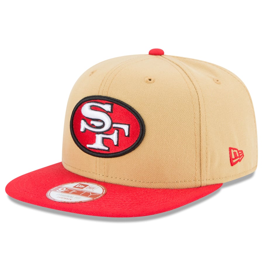 New Era San Francisco 49ers Gold/Scarlet Historic Logo Baycik 9FIFTY ...