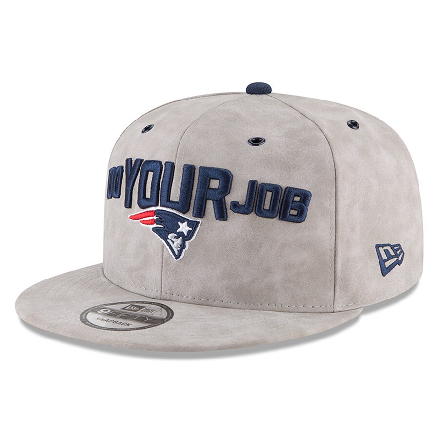 New Era New England Patriots Gray 2018 NFL Draft Spotlight Premium ...