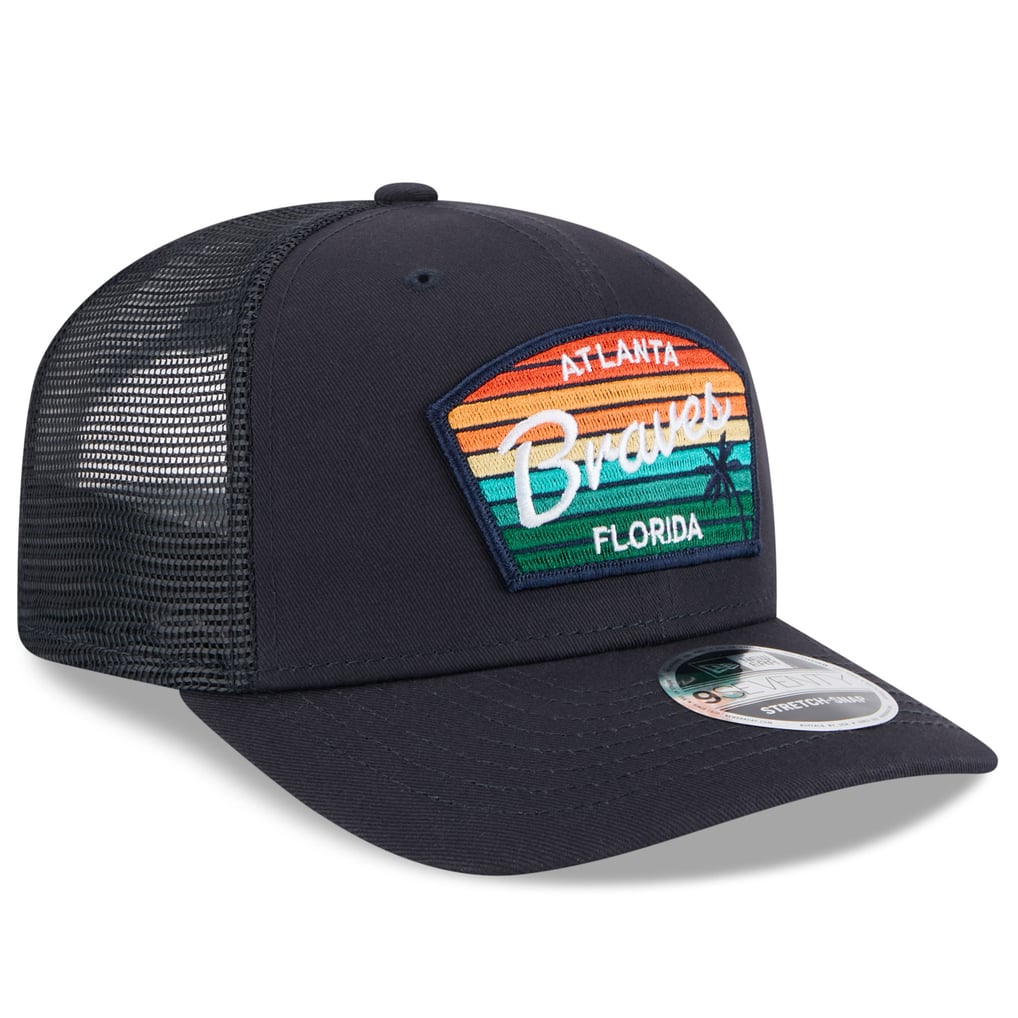 Men's Atlanta Braves New Era Navy 2025 Spring Training 9SEVENTY Stretch ...