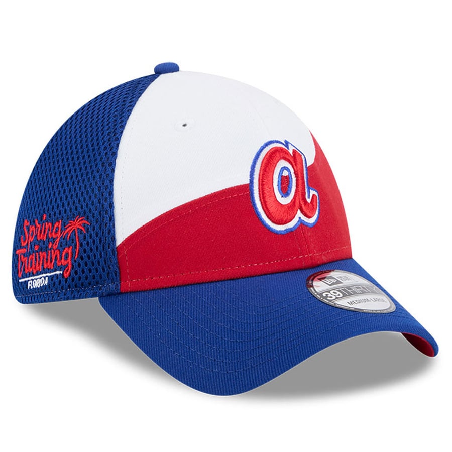 Men's Atlanta Braves New Era Royal/Red 2025 Spring Training 39THIRTY ...