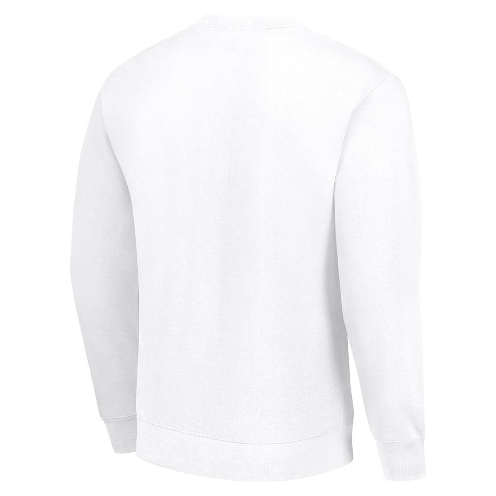 Men's Buffalo Sabres Starter White Tailsweep City Pullover Sweatshirt