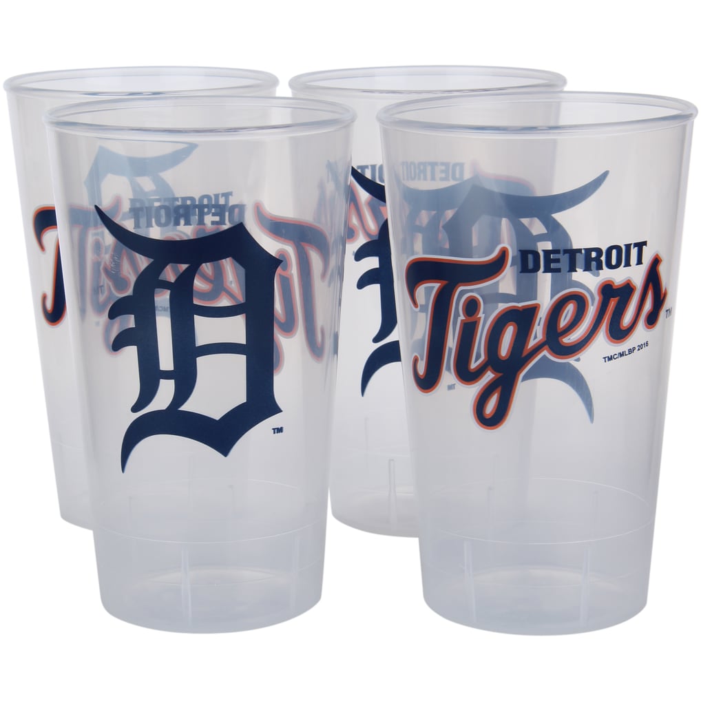 Detroit Tigers 16oz. Acrylic Tumblers 4-Pack Set