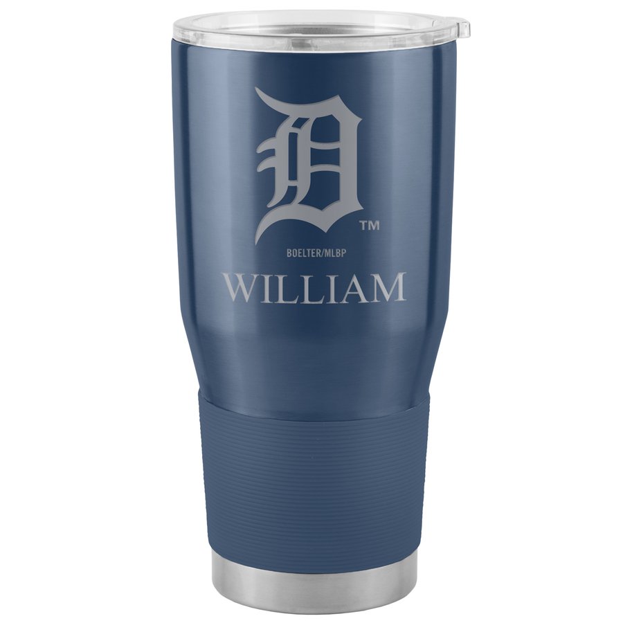 Detroit Tigers Navy 30oz. Personalized Ultra Tumbler