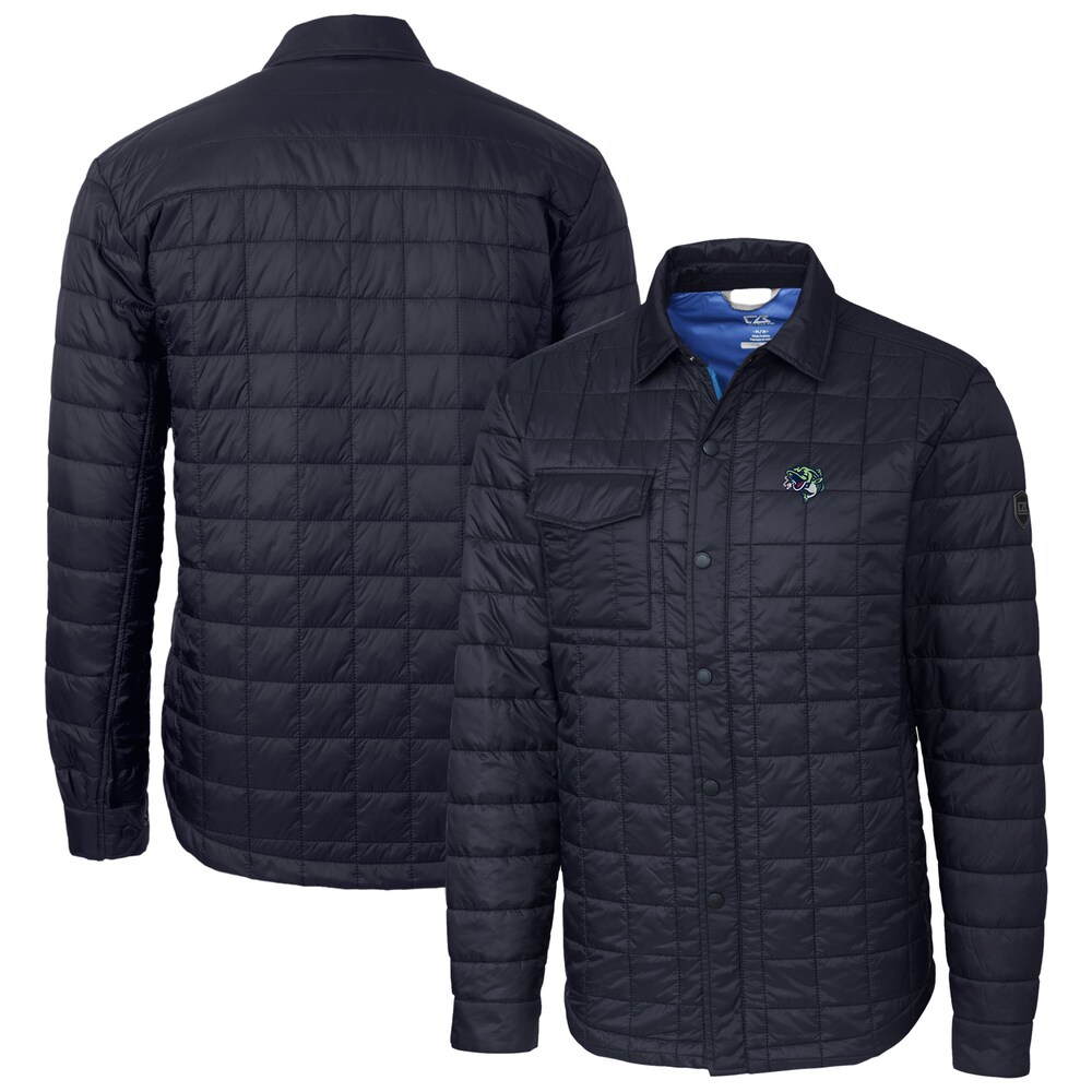 Men's Gwinnett Stripers Cutter & Buck Navy Rainier PrimaLoft Eco ...