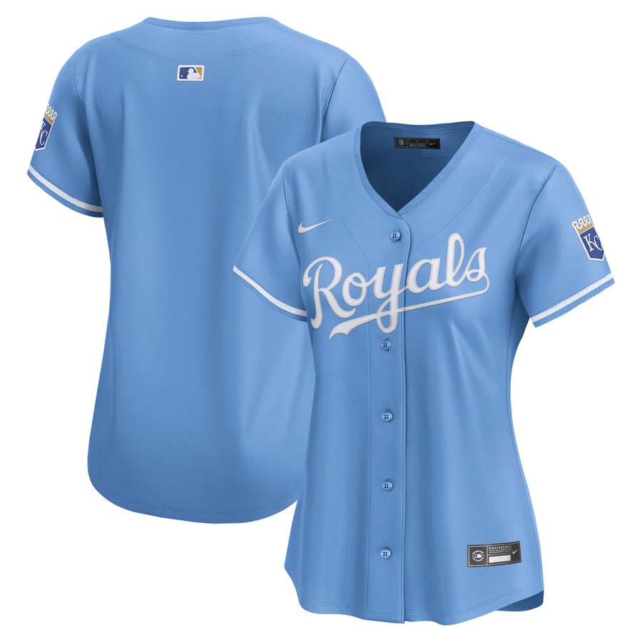 Womens Kansas City Royals Nike Light Blue Alternate Limited Jersey