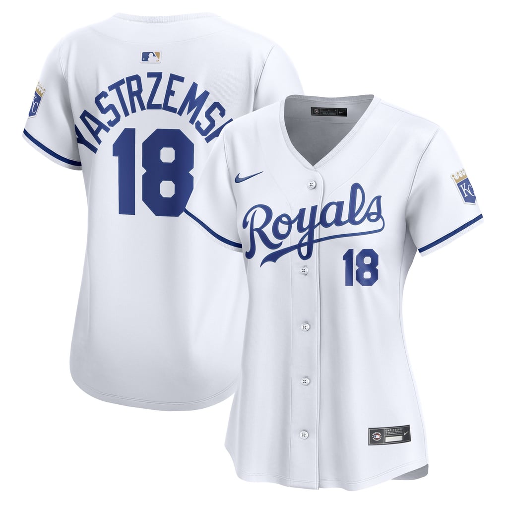 Womens Kansas City Royals Mike Yastrzemski Nike White Home Limited Player Jersey