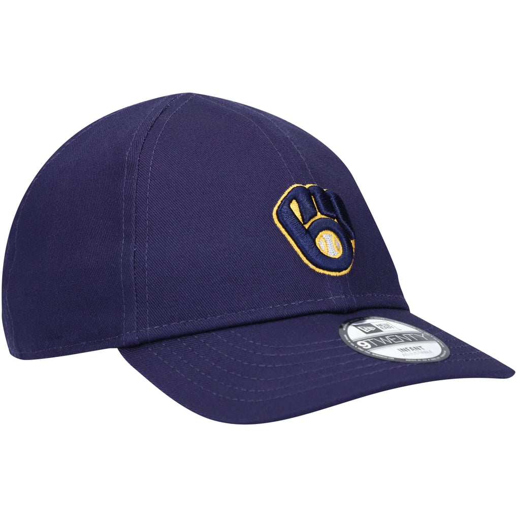 Infant Milwaukee Brewers New Era Navy My 1st 9TWENTY Adjustable Hat