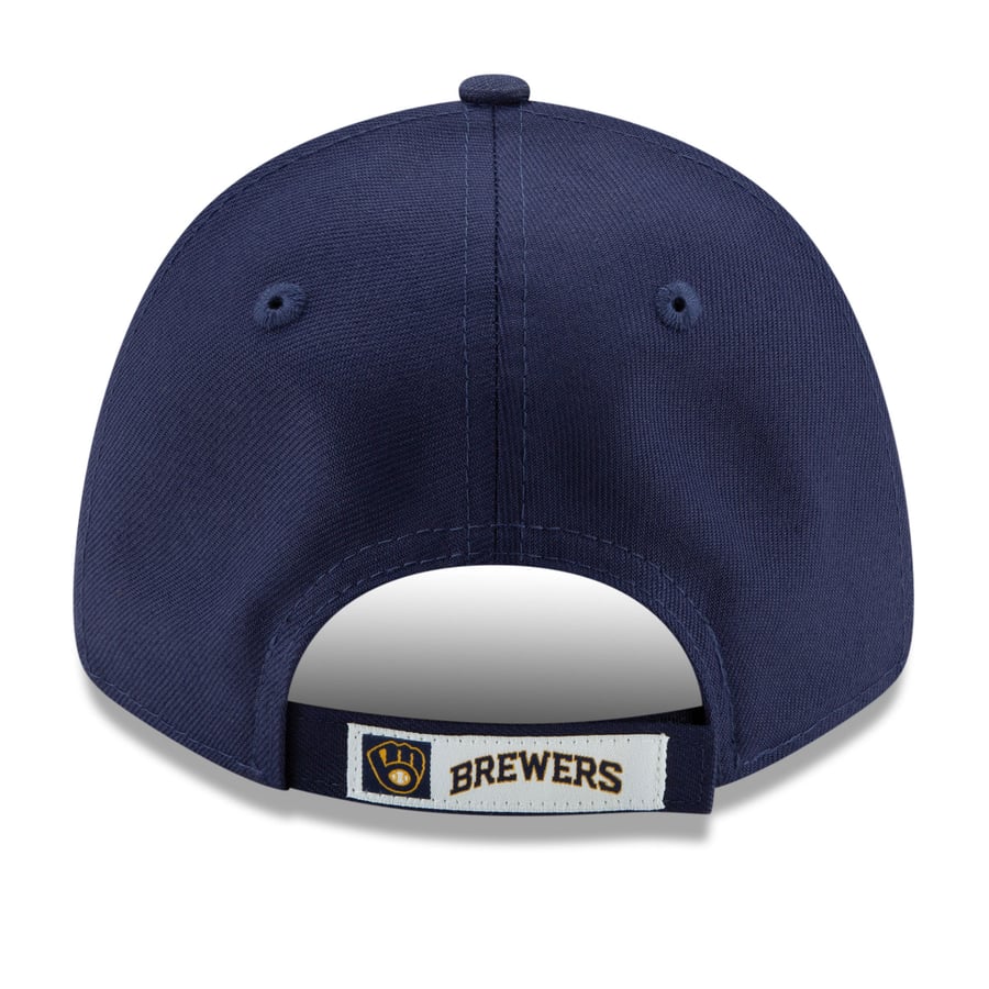 Men's Milwaukee Brewers New Era Gold/Navy 2024 MLB Postseason Side ...