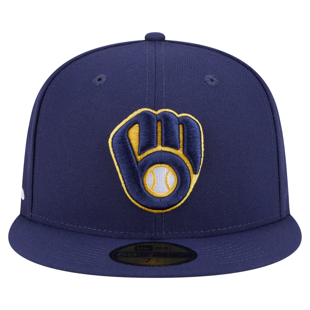 Men's Milwaukee Brewers x COMPOUND New Era Navy 59FIFTY Fitted Hat
