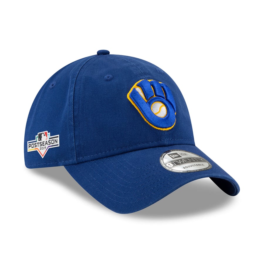 Men's Milwaukee Brewers New Era Royal 2019 Postseason Alternate ...