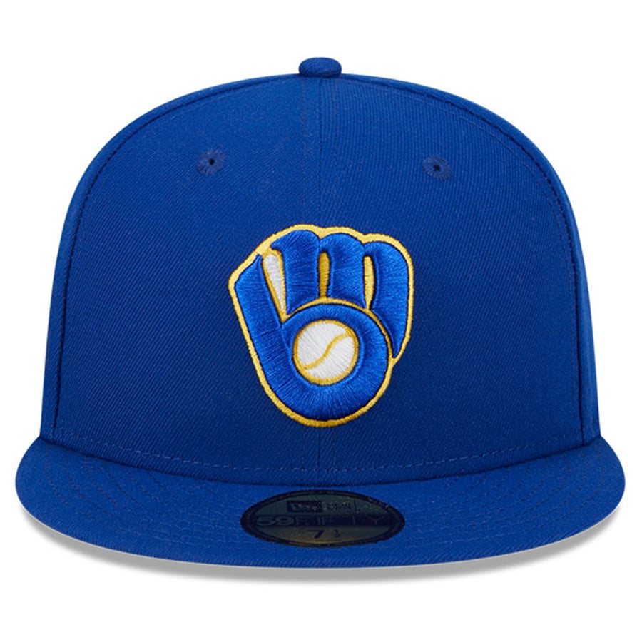 Men's Milwaukee Brewers New Era Royal Big League Chew Team 59FIFTY ...