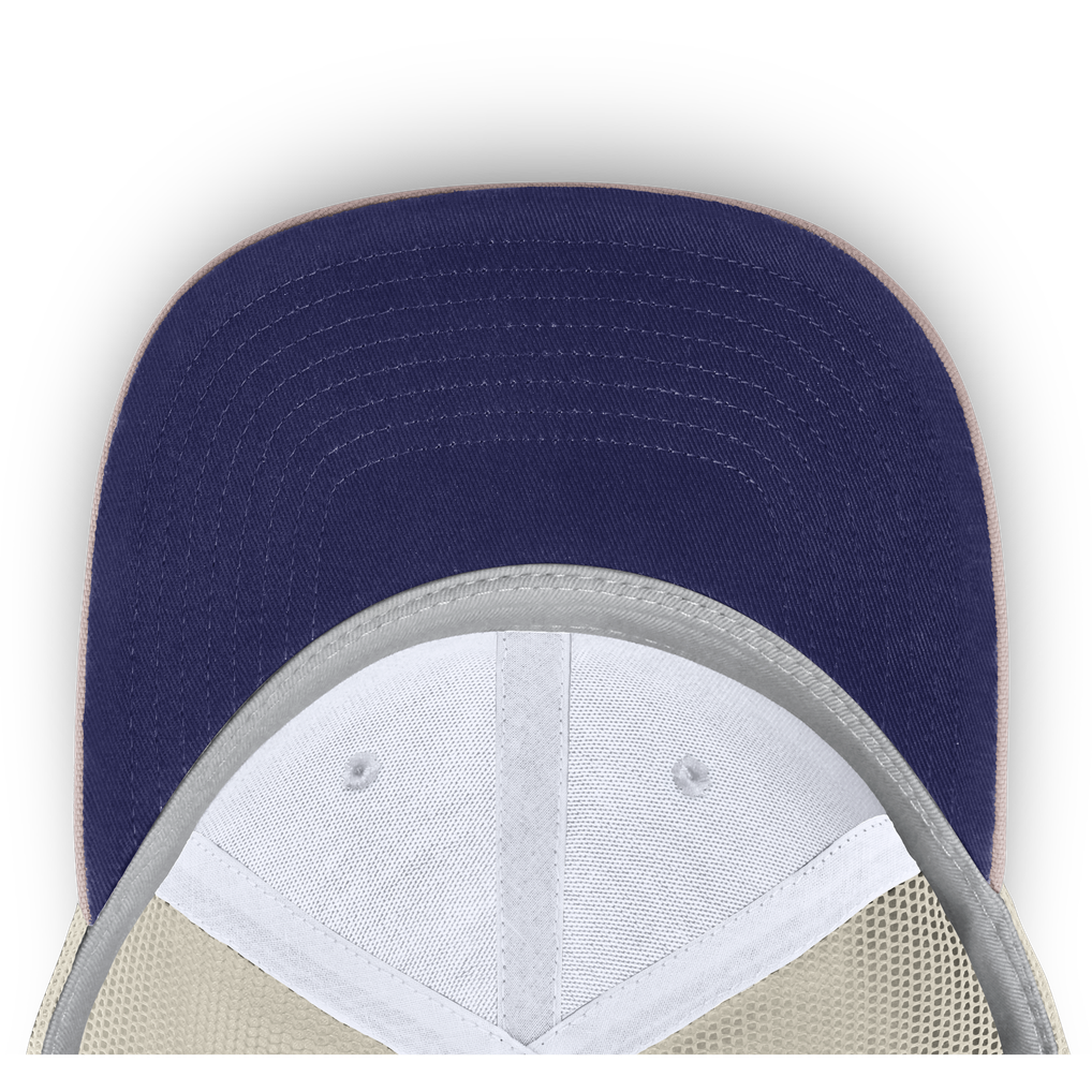 Men's Milwaukee Brewers Nike Khaki Cooperstown Rise Adjustable Trucker Hat
