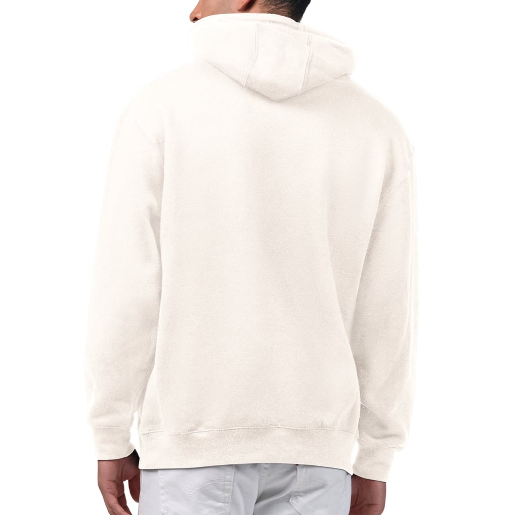 Men's Milwaukee Brewers Starter Cream Established Logo Fleece Hoodie