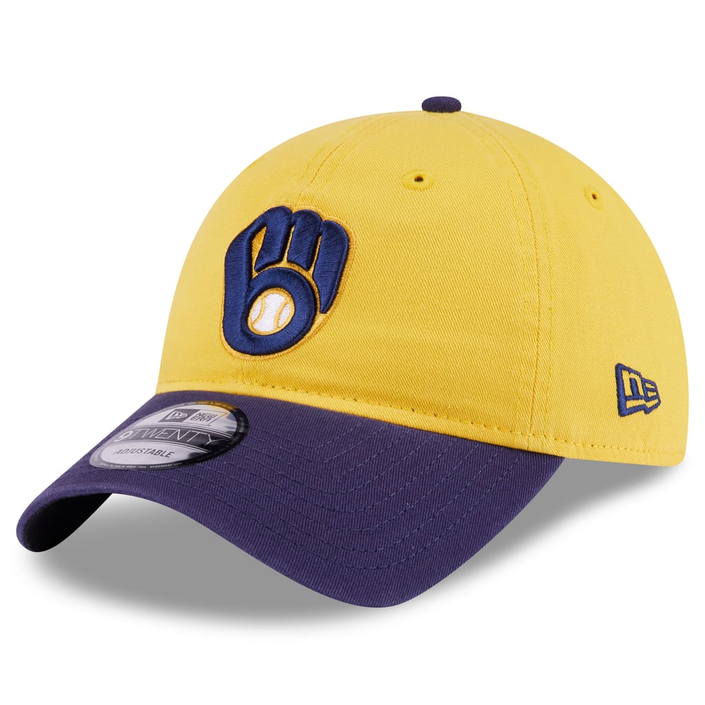Youth Milwaukee Brewers New Era Gold 2025 Spring Training 9TWENTY ...