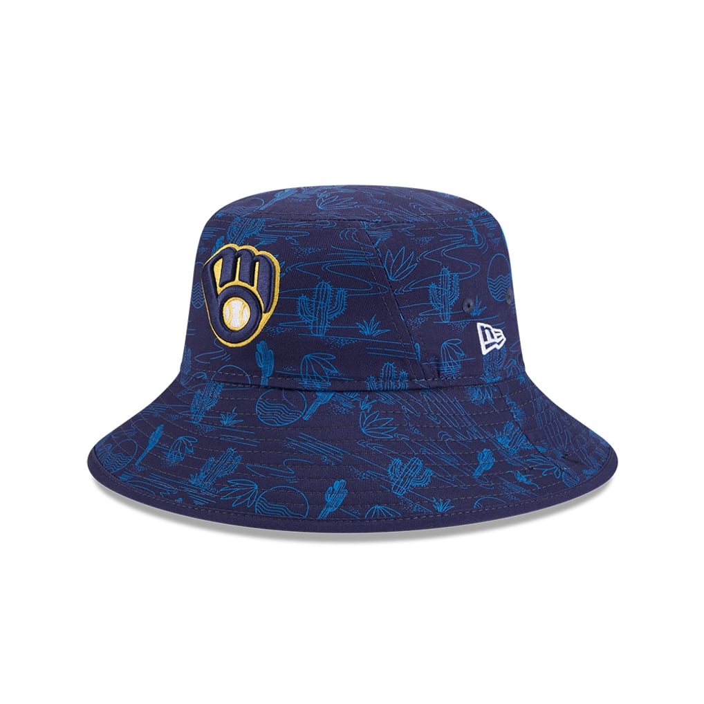 Youth Milwaukee Brewers New Era Navy 2025 Spring Training All Over ...