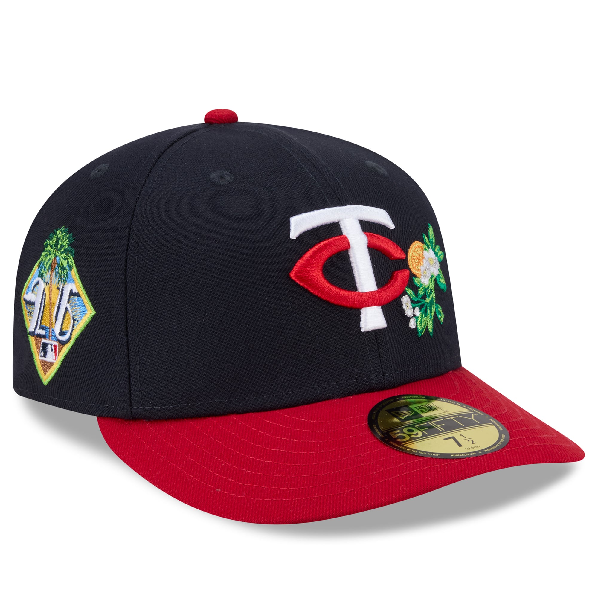 Men's Minnesota Twins New Era Navy/Red 2026 Spring Training 59FIFTY ...