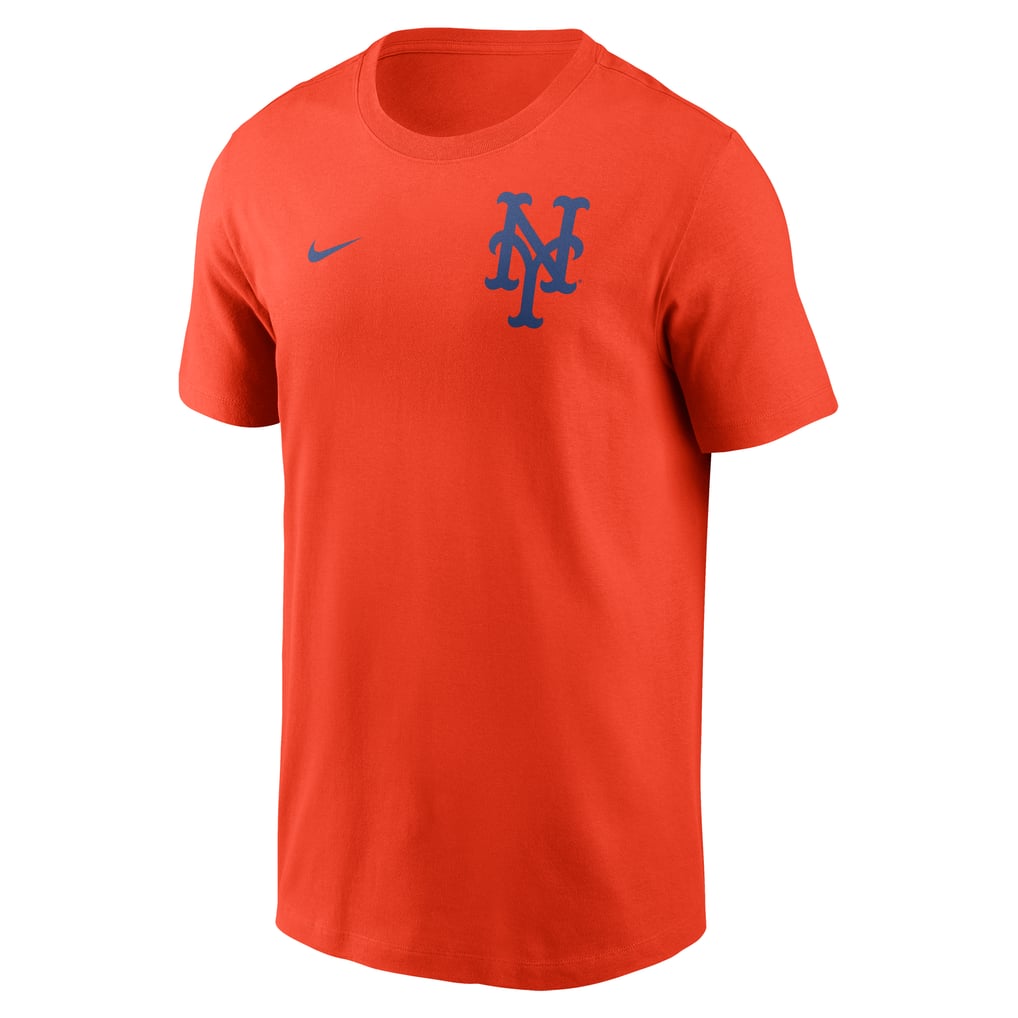 Men's New York Mets Nike Orange 2-Hit T-Shirt