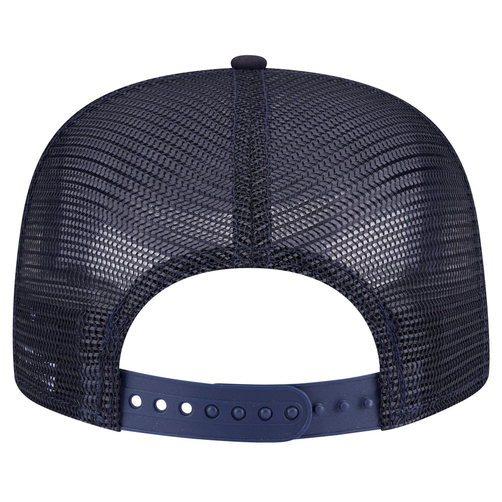 Men's New York Yankees New Era Navy Seeing Diamonds A-Frame Trucker ...