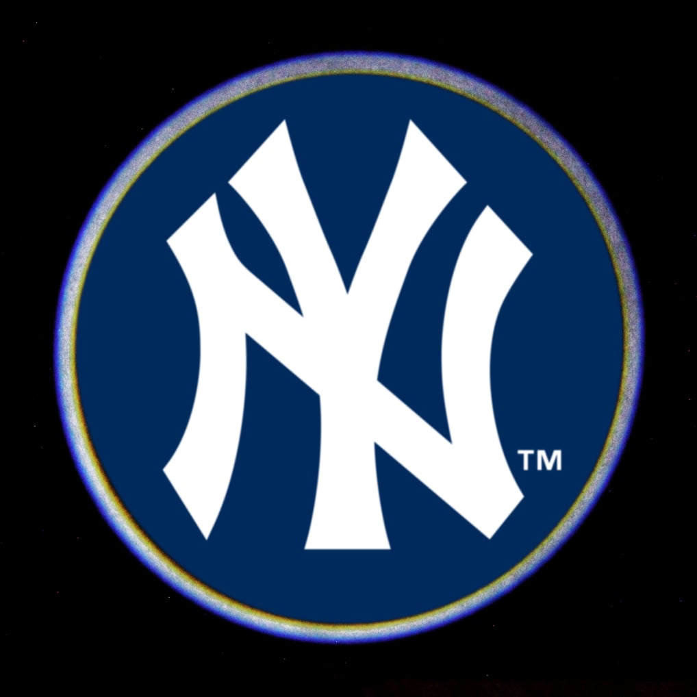 New York Yankees Car Door Light