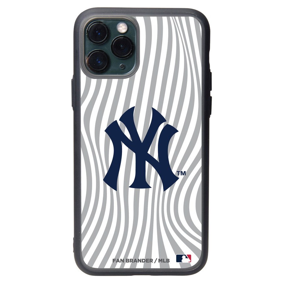 New York Yankees iPhone Case with Groovey Lines Design