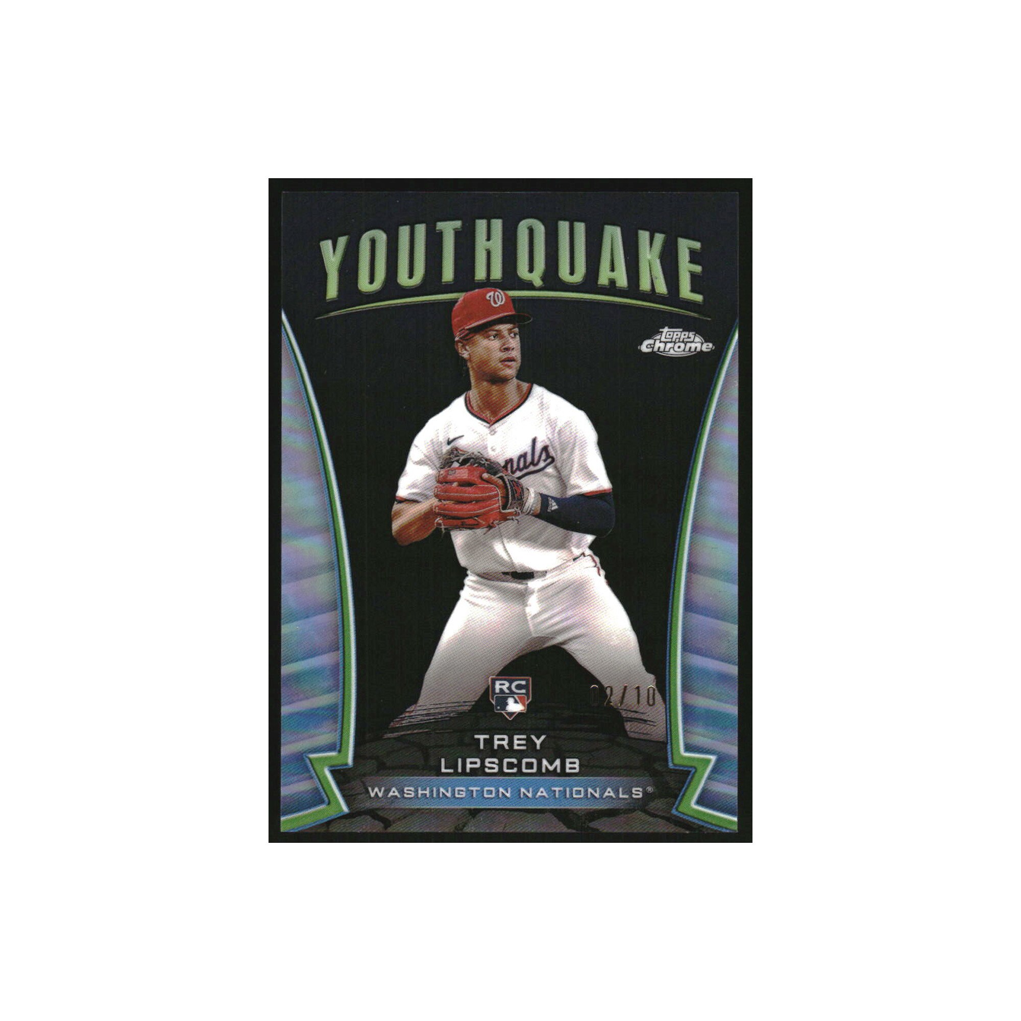 2024 Topps Chrome Youthquake Black Refractors #YQ82 Trey Lipscomb RC /10